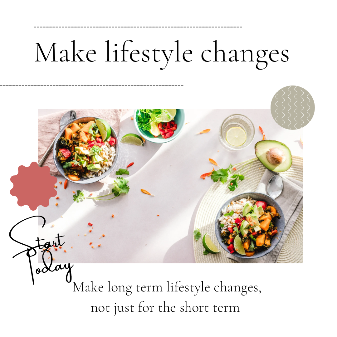 How to make lifestyle changes - Ultrafit